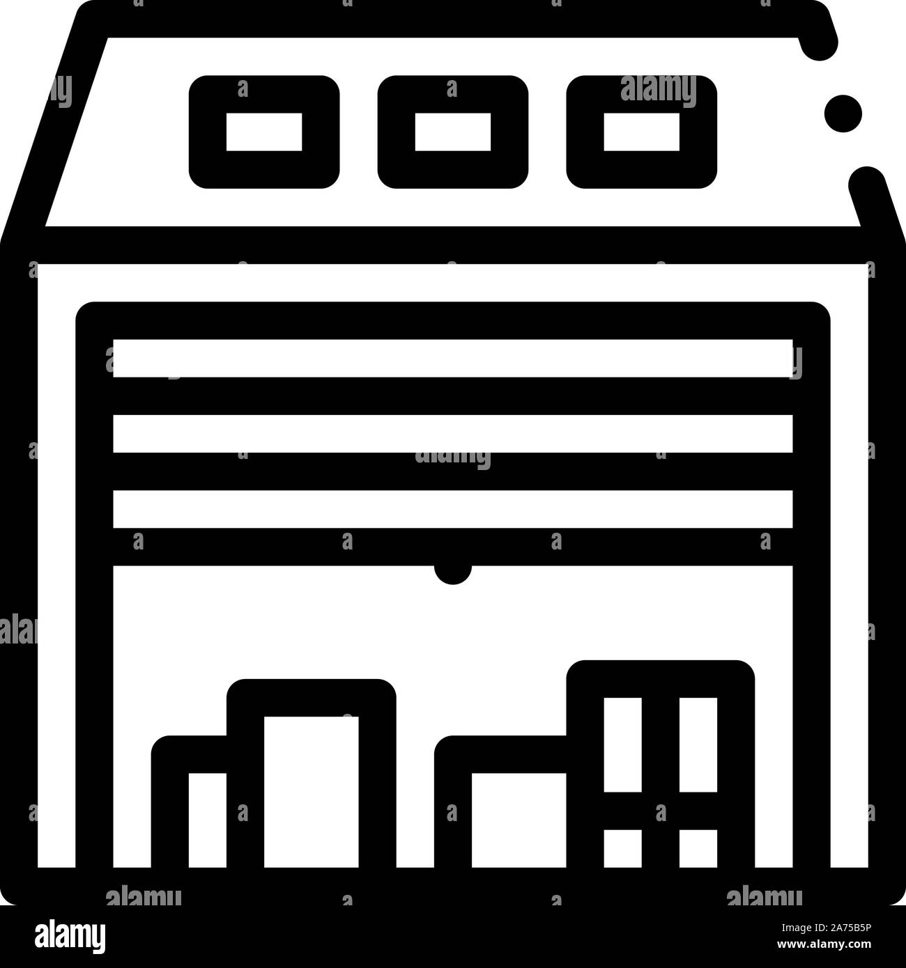 Post Stock Postal Transportation Company Icon Vector Illustration Stock ...