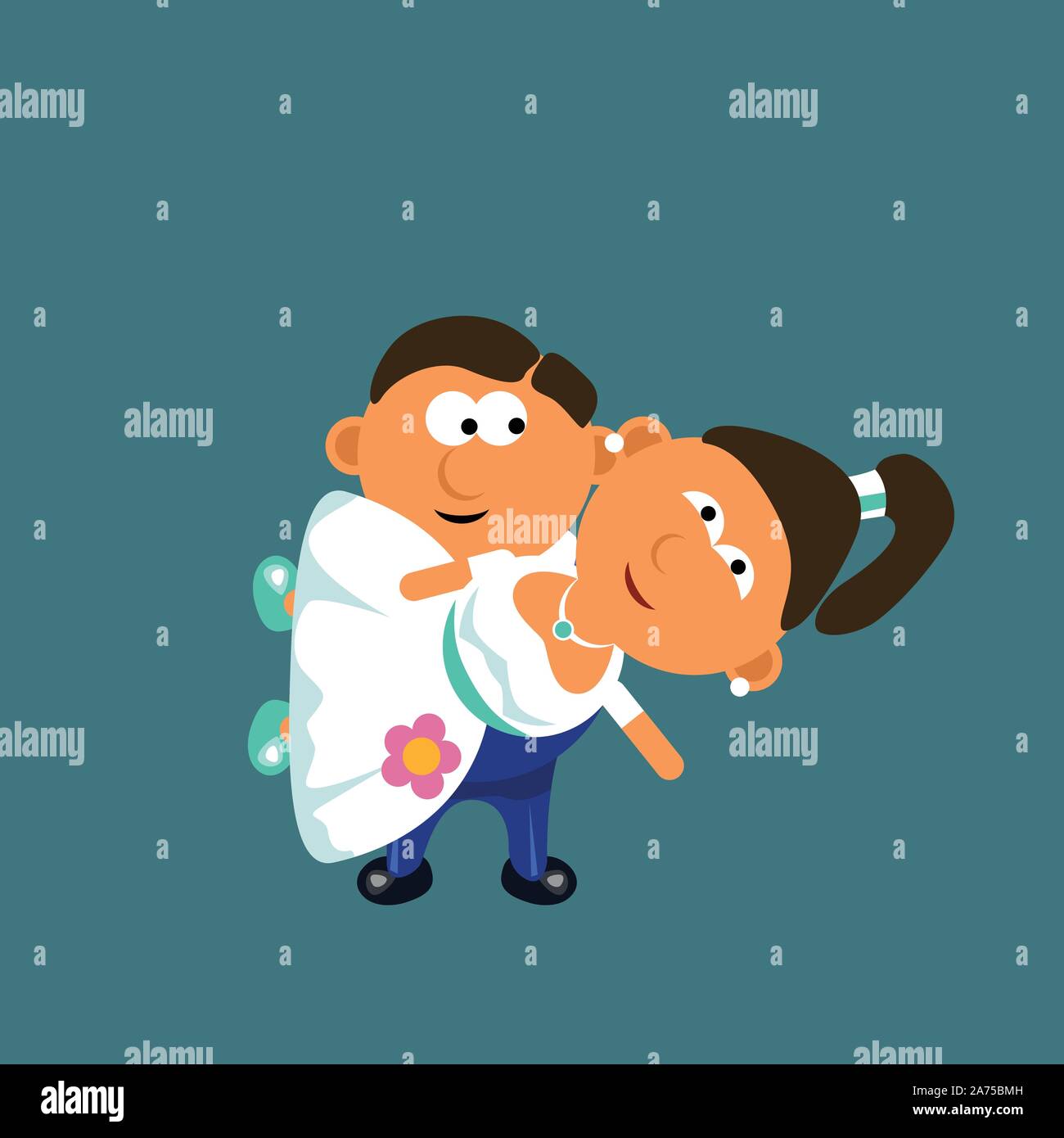 Wedding hat isolated Stock Vector Images - Alamy