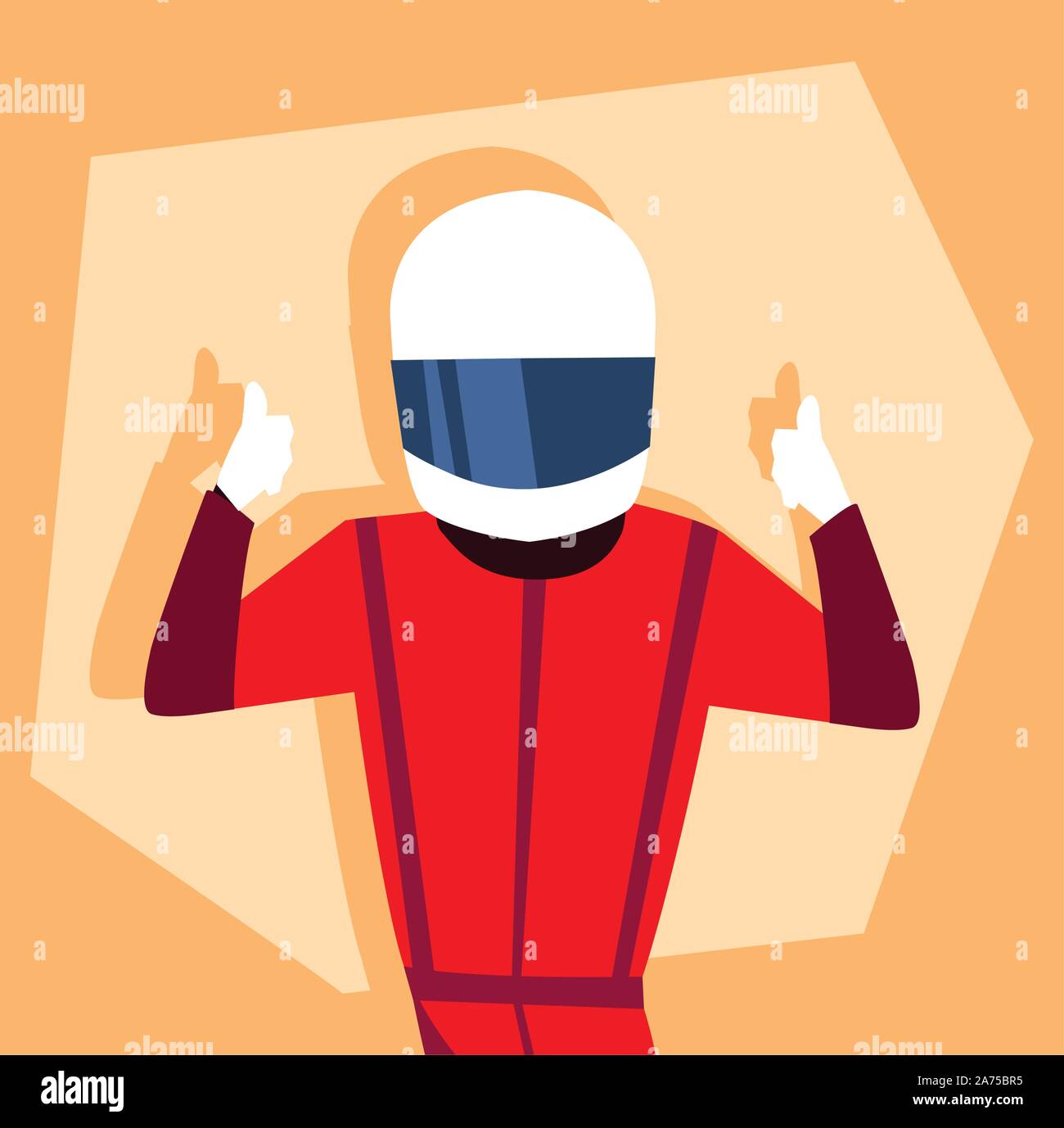 Professional racecar driver Cut Out Stock Images & Pictures - Alamy