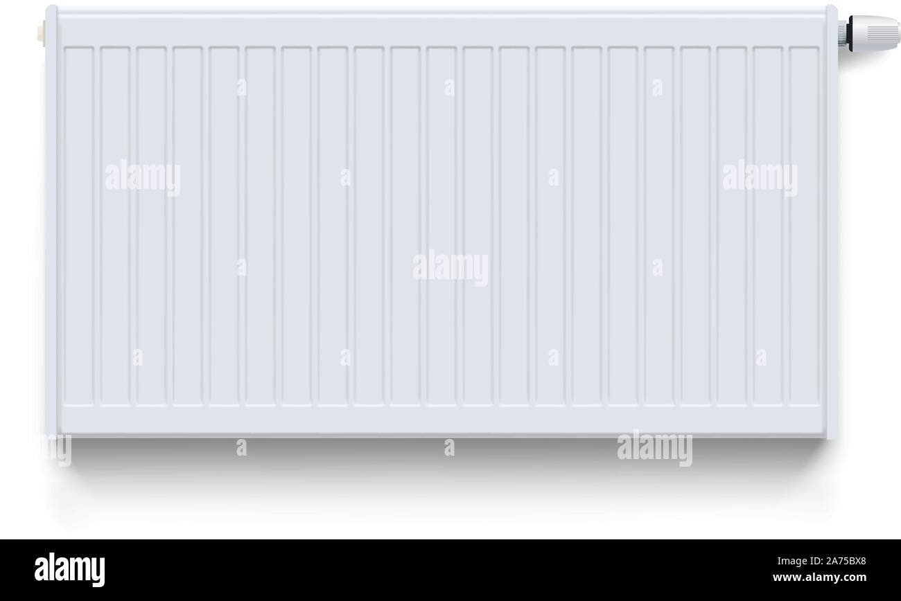 white radiator 01 Stock Vector Image & Art - Alamy