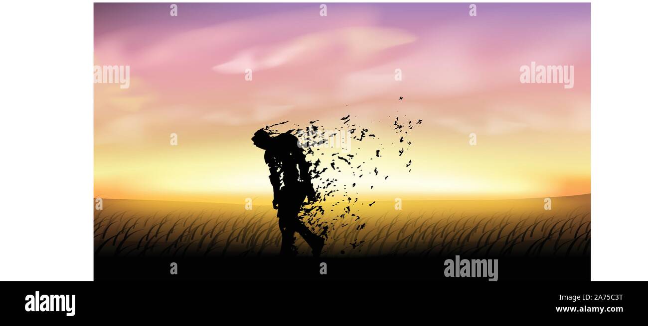 Dead walk Stock Vector Images - Alamy