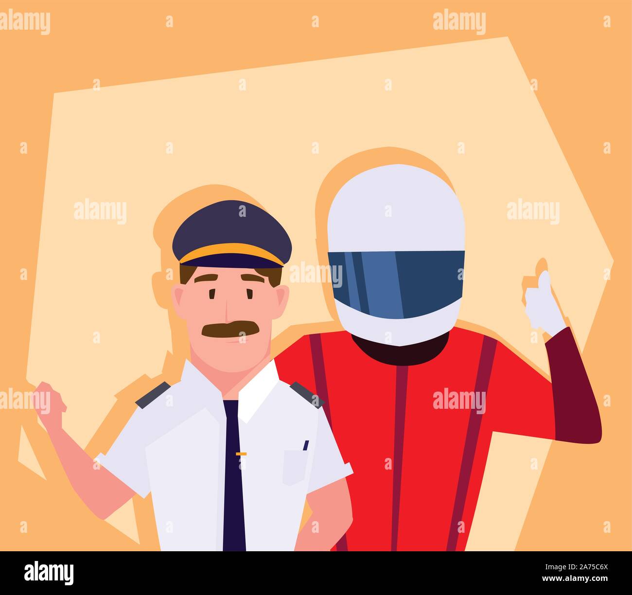 drivers inside frame design, Worker professional working occupation job ...