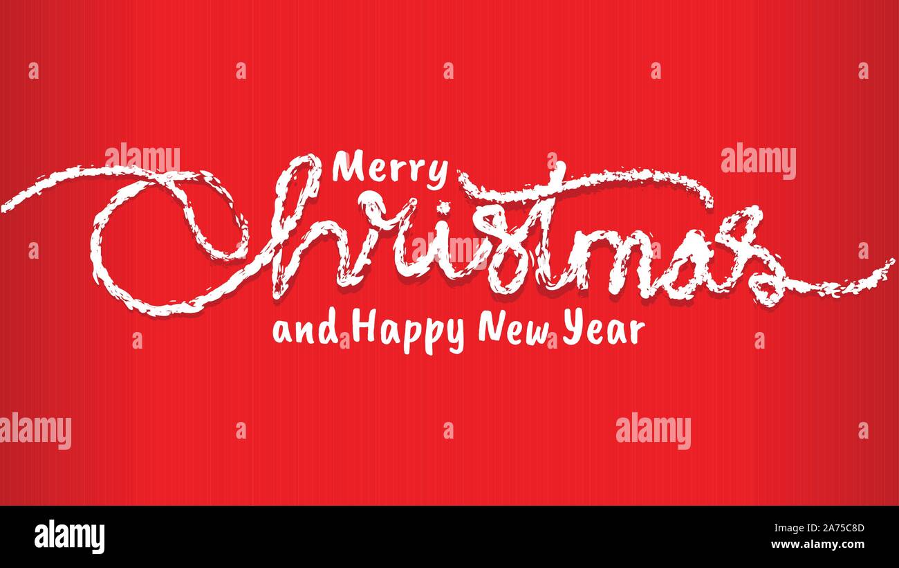 Chalkboard christmas card Stock Vector Images - Alamy