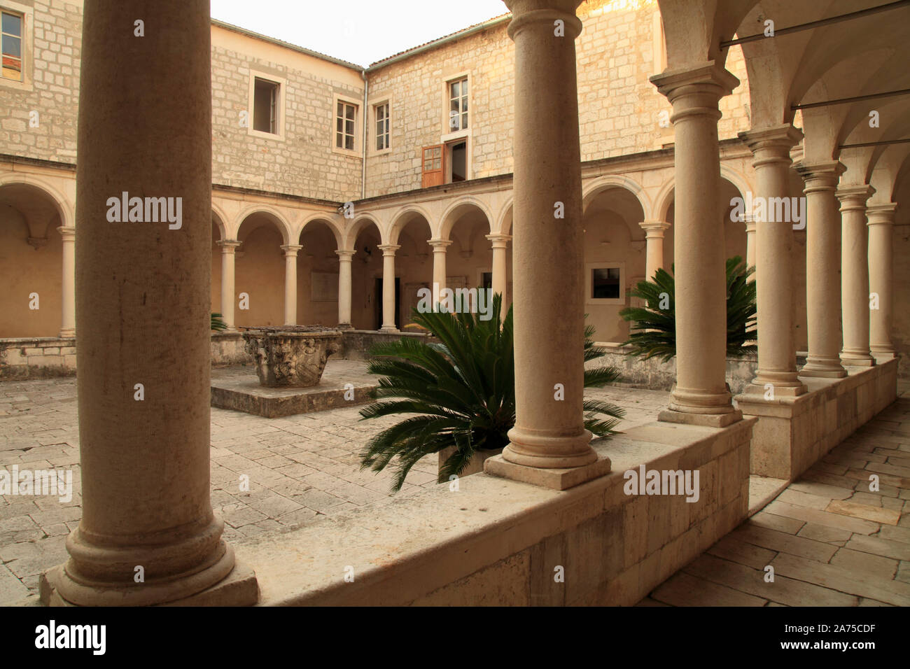 Cloister of franciscan monastery hi-res stock photography and images ...