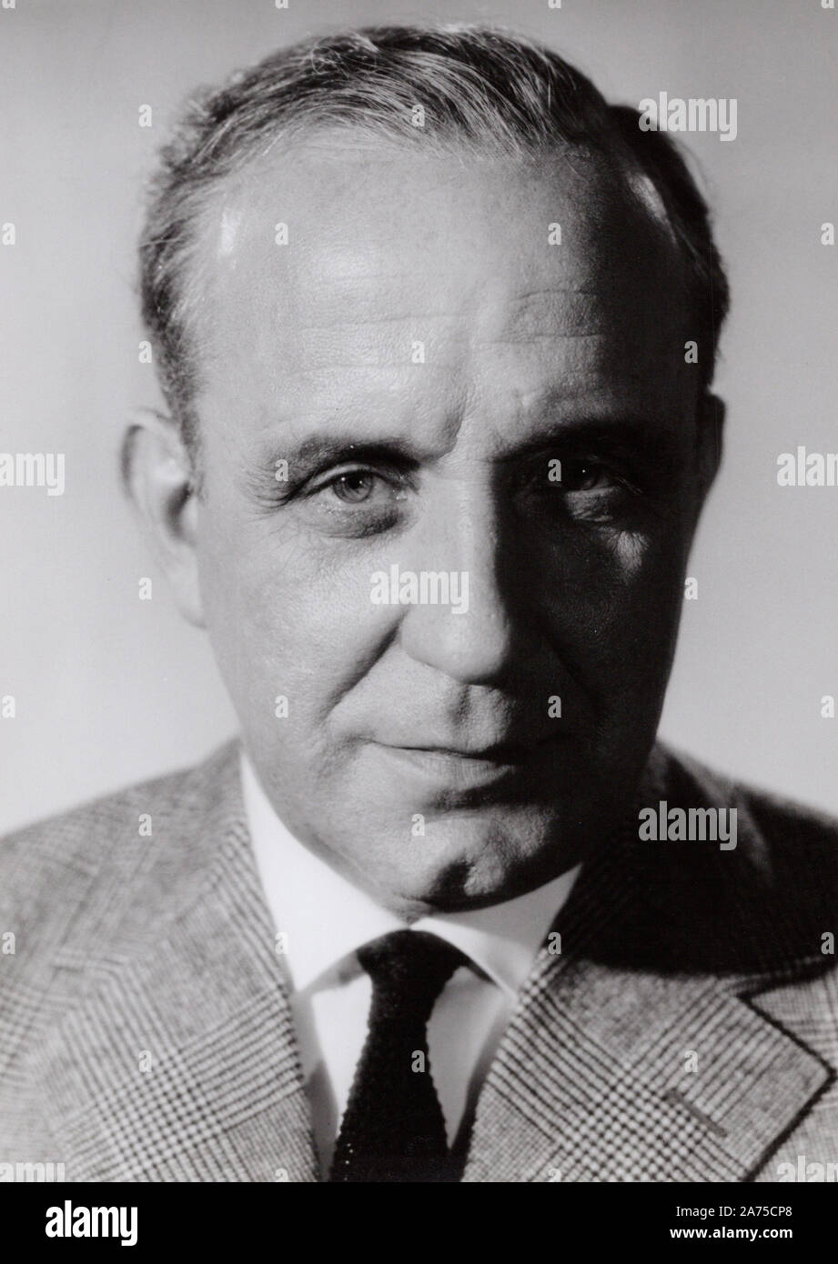 O. E. Hasse, deutscher Schauspieler und Regisseur, Deutschland um 1956 ...
