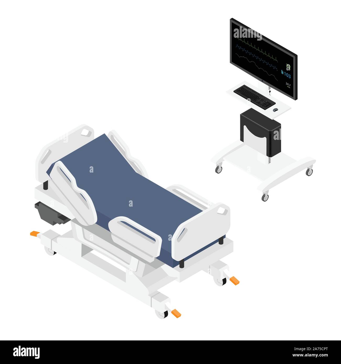 Vital signs nurse Stock Vector Images - Alamy