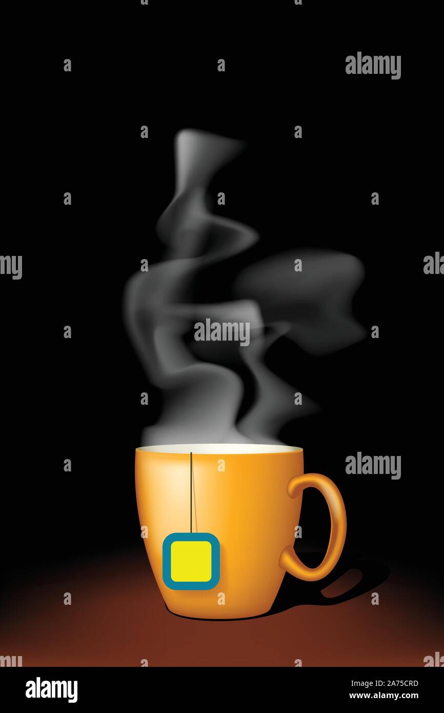 Ceramic steam Stock Vector Images - Alamy