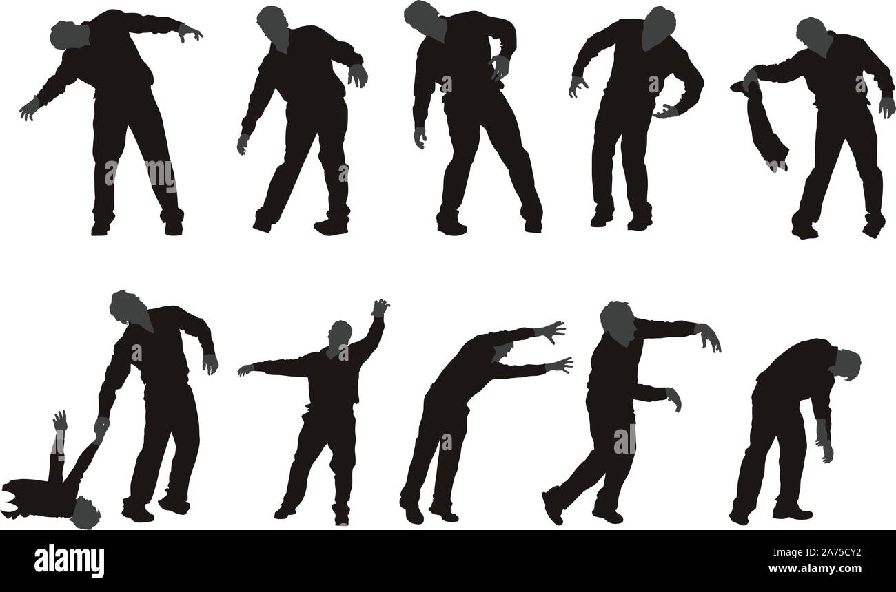 Walking into picture Stock Vector Images - Alamy