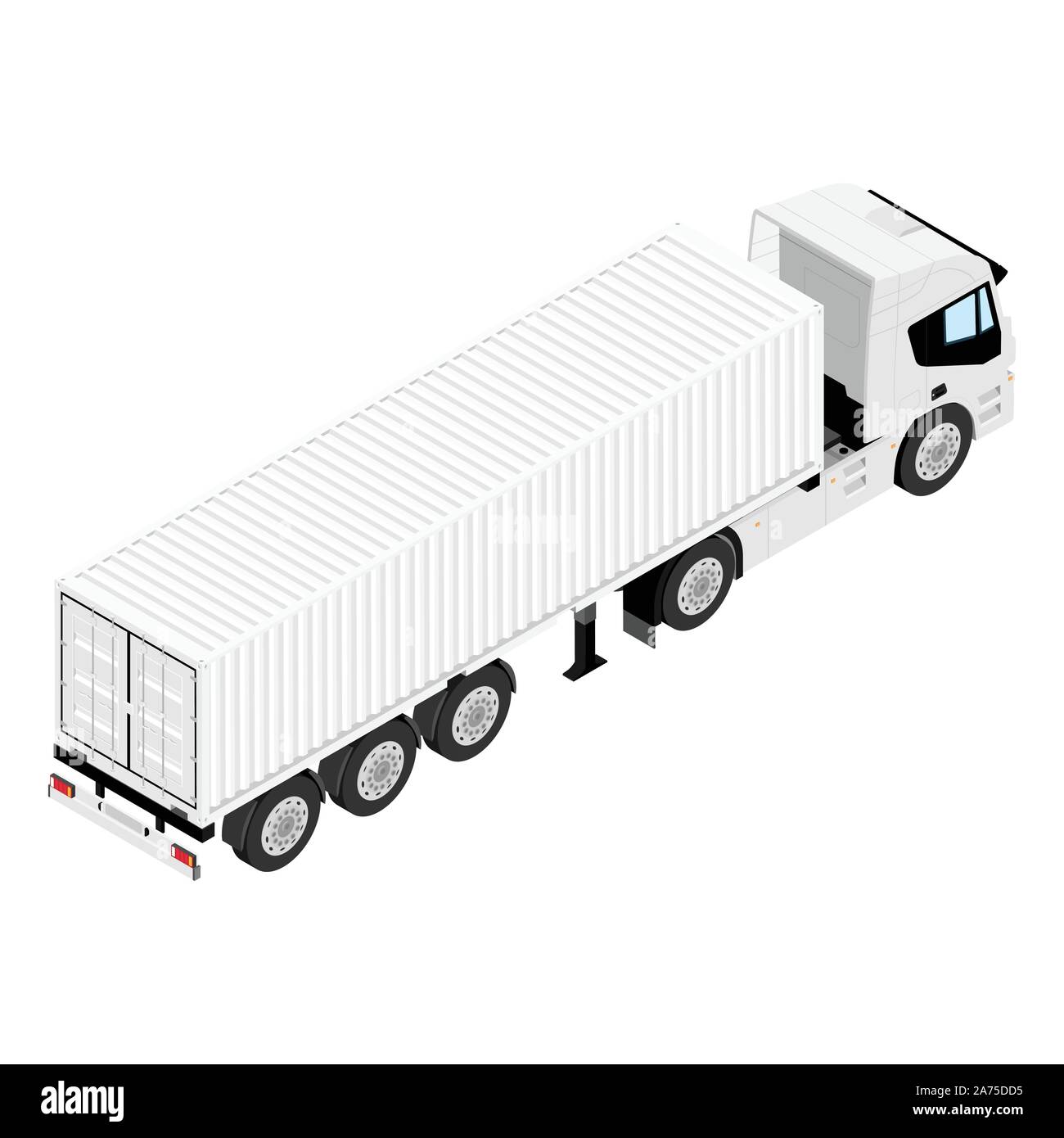 Long haulage Stock Vector Images - Alamy