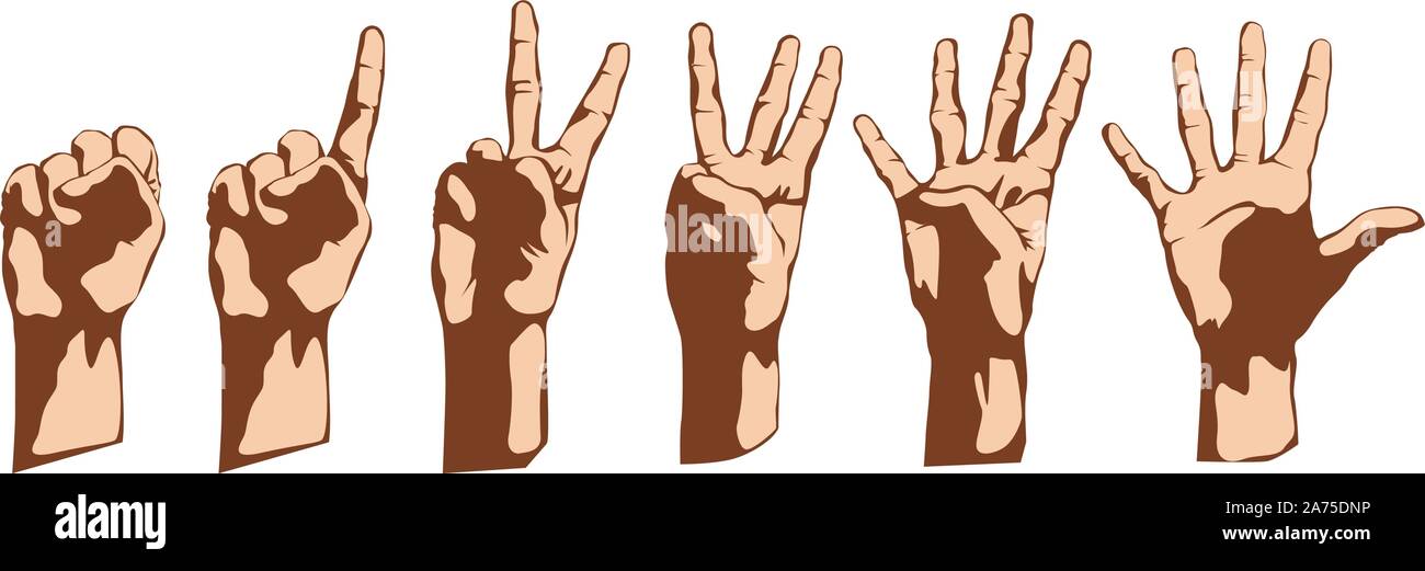 picture of hand Stock Vector Image & Art - Alamy