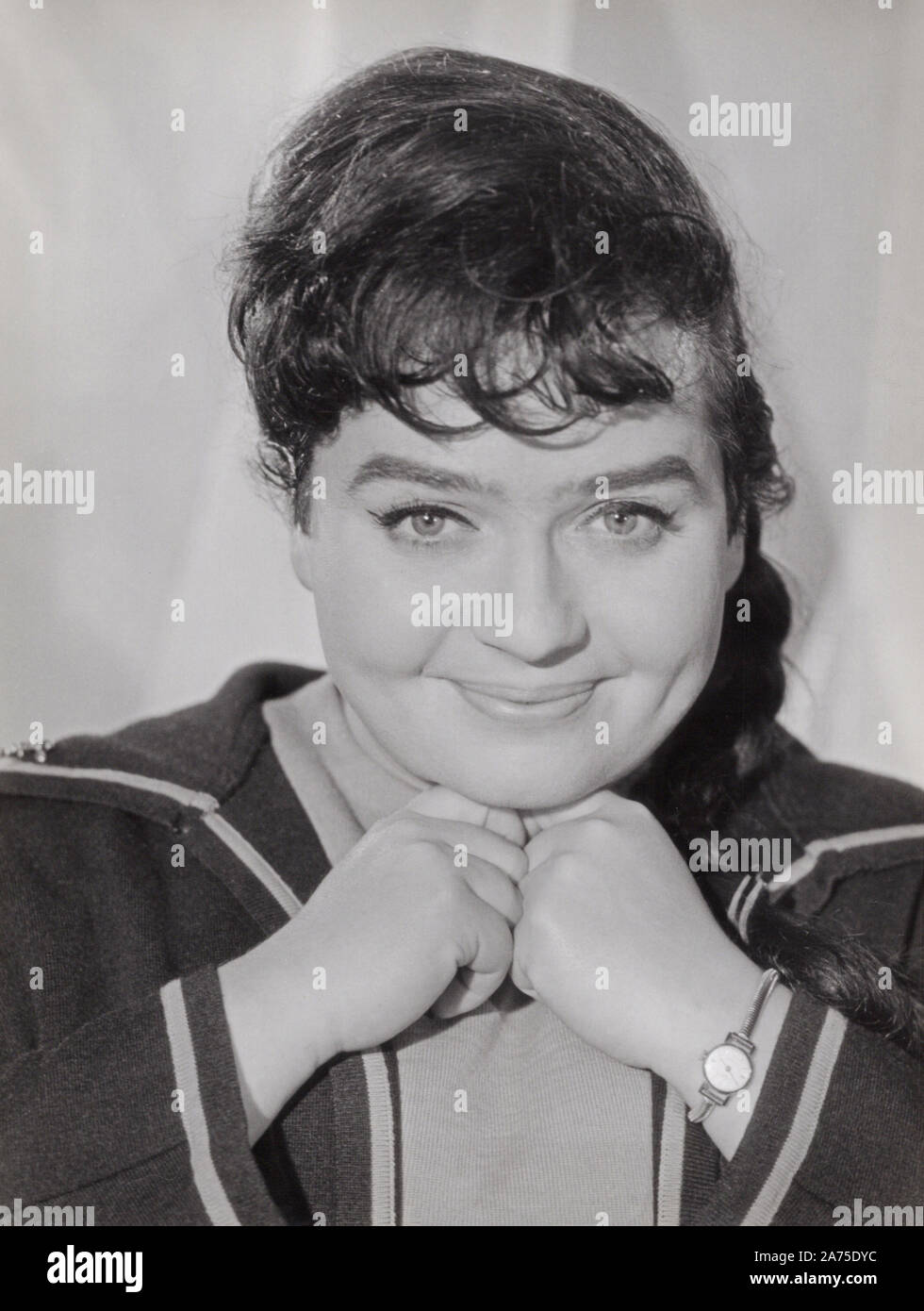 Trude Herr, deutsche Volksschauspielerin, Deutschland frühe 1960er ...