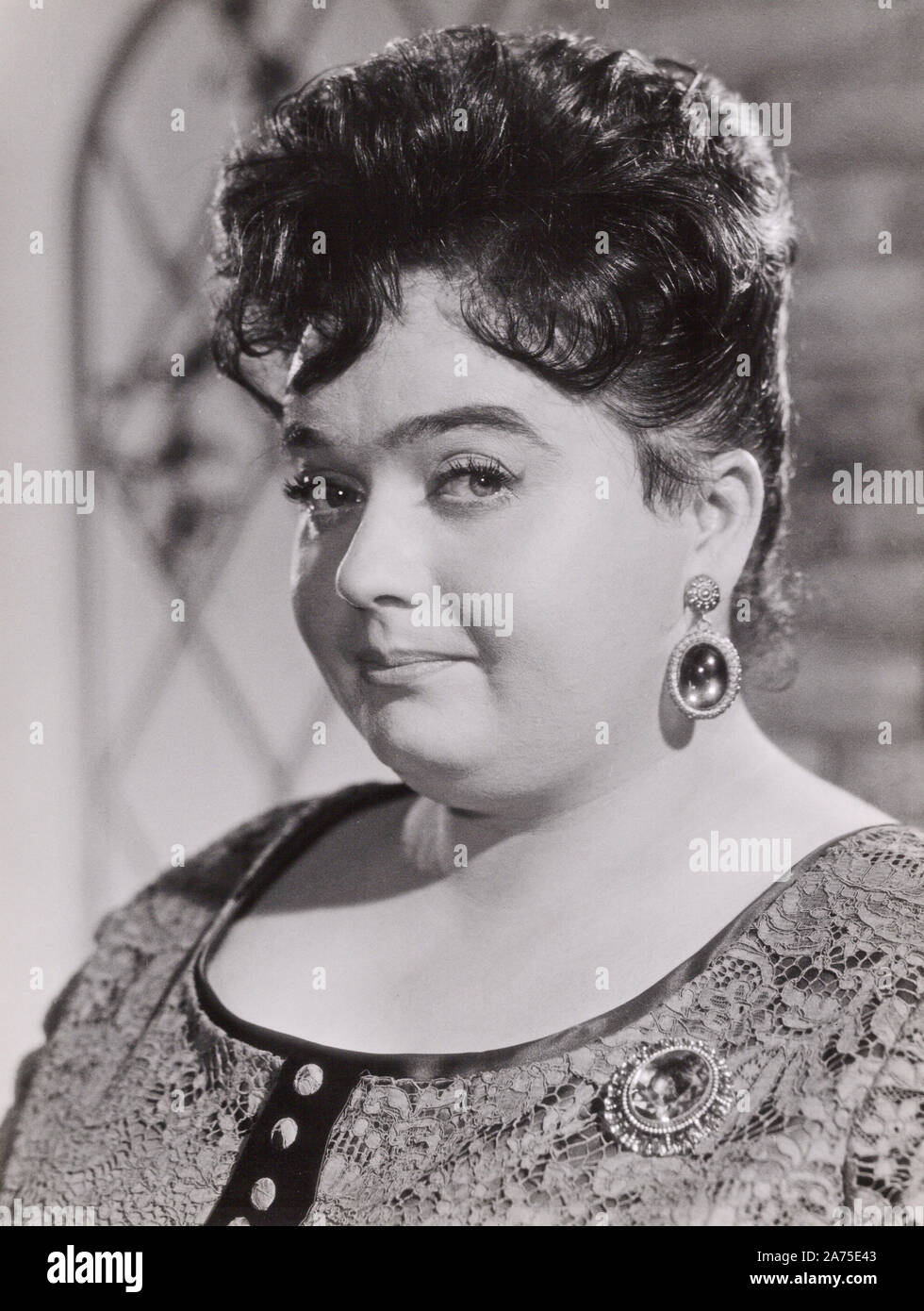 Trude Herr, deutsche Volksschauspielerin, Deutschland frühe 1960er ...