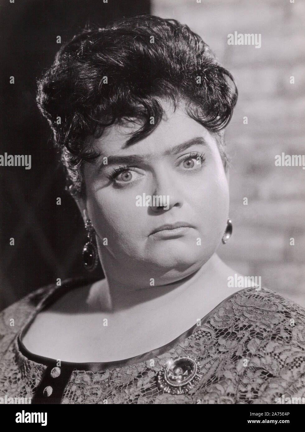 Trude Herr, deutsche Volksschauspielerin, Deutschland frühe 1960er ...