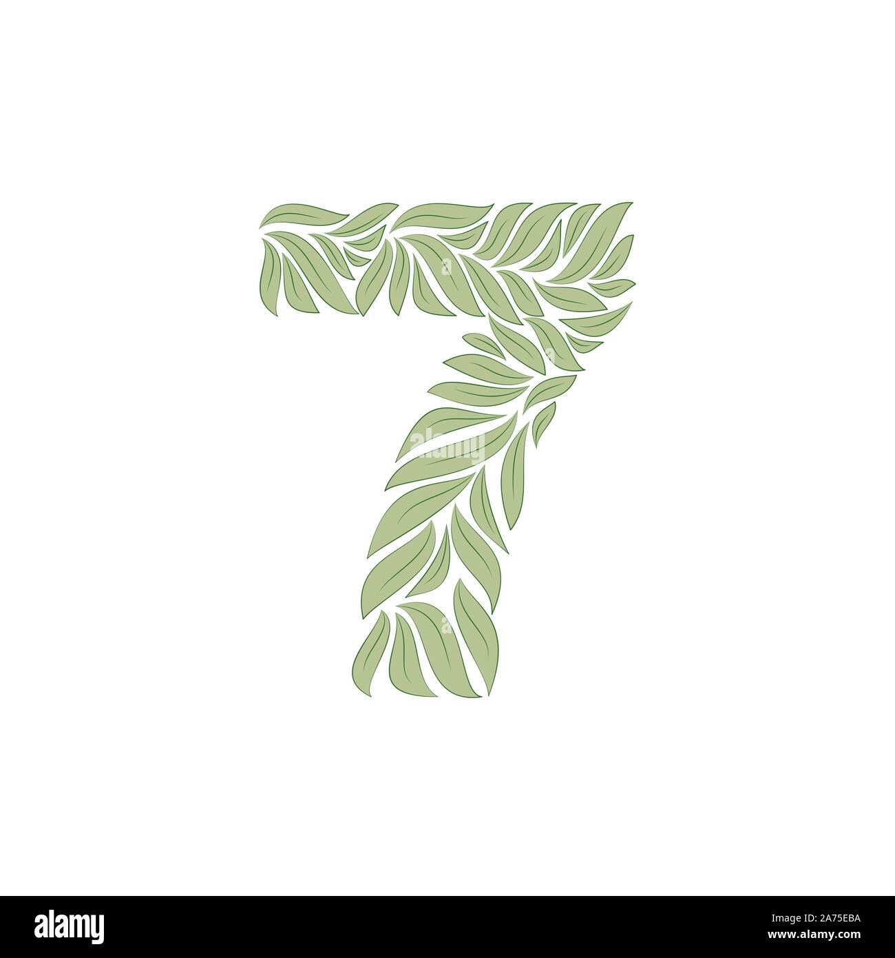 Symbol number 7 hi-res stock photography and images - Alamy