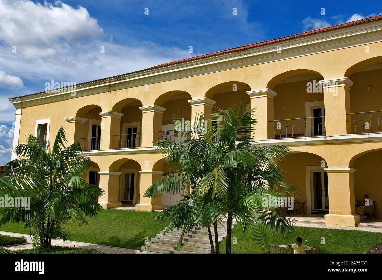 Forte do castelo do santo cristo do presepio de belem hi-res stock ...