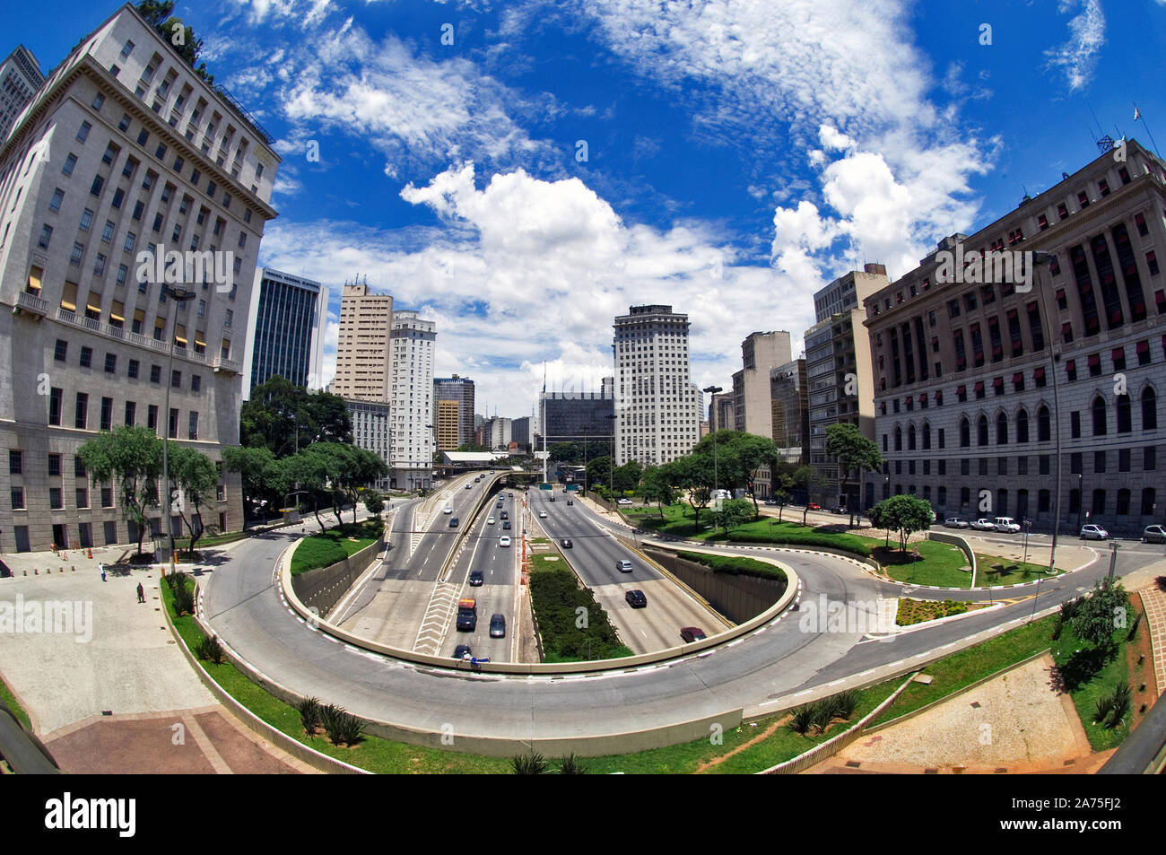 Anhangabau valey hi-res stock photography and images - Alamy