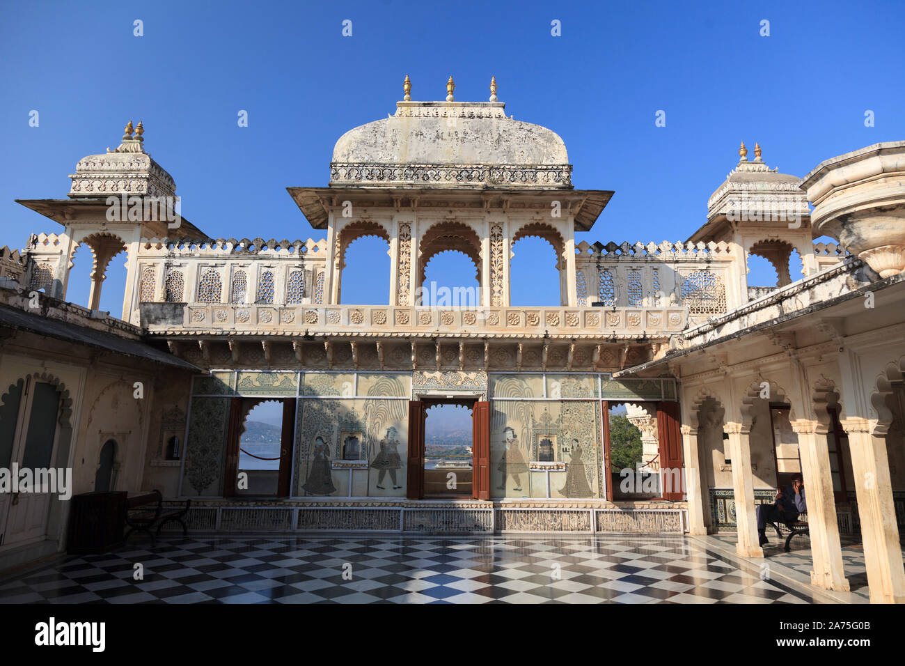 India, Rajasthan, Udaipur, City Palace Complex Stock Photo - Alamy