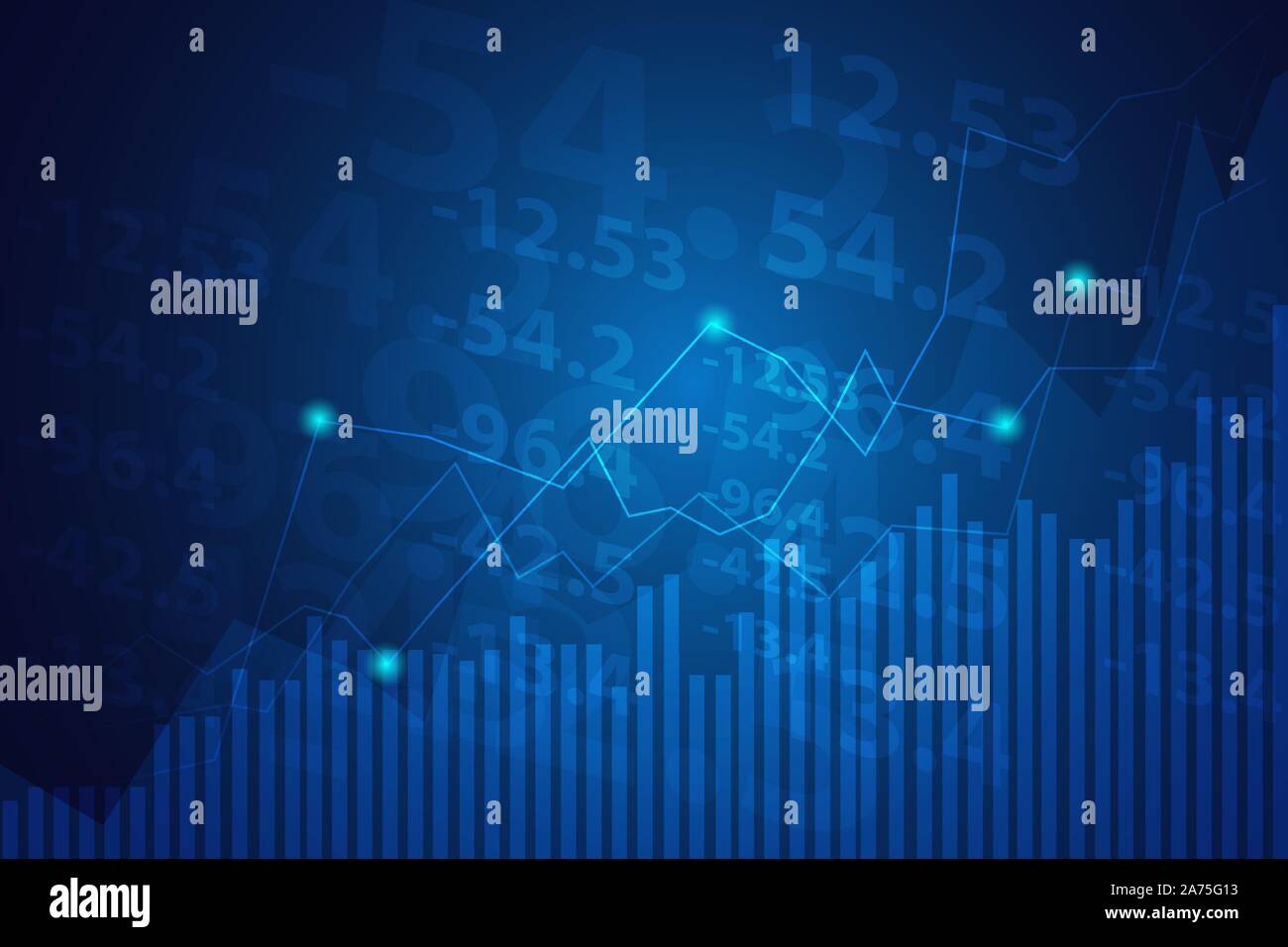 Graphic charts rise High Resolution Stock Photography and Images - Alamy