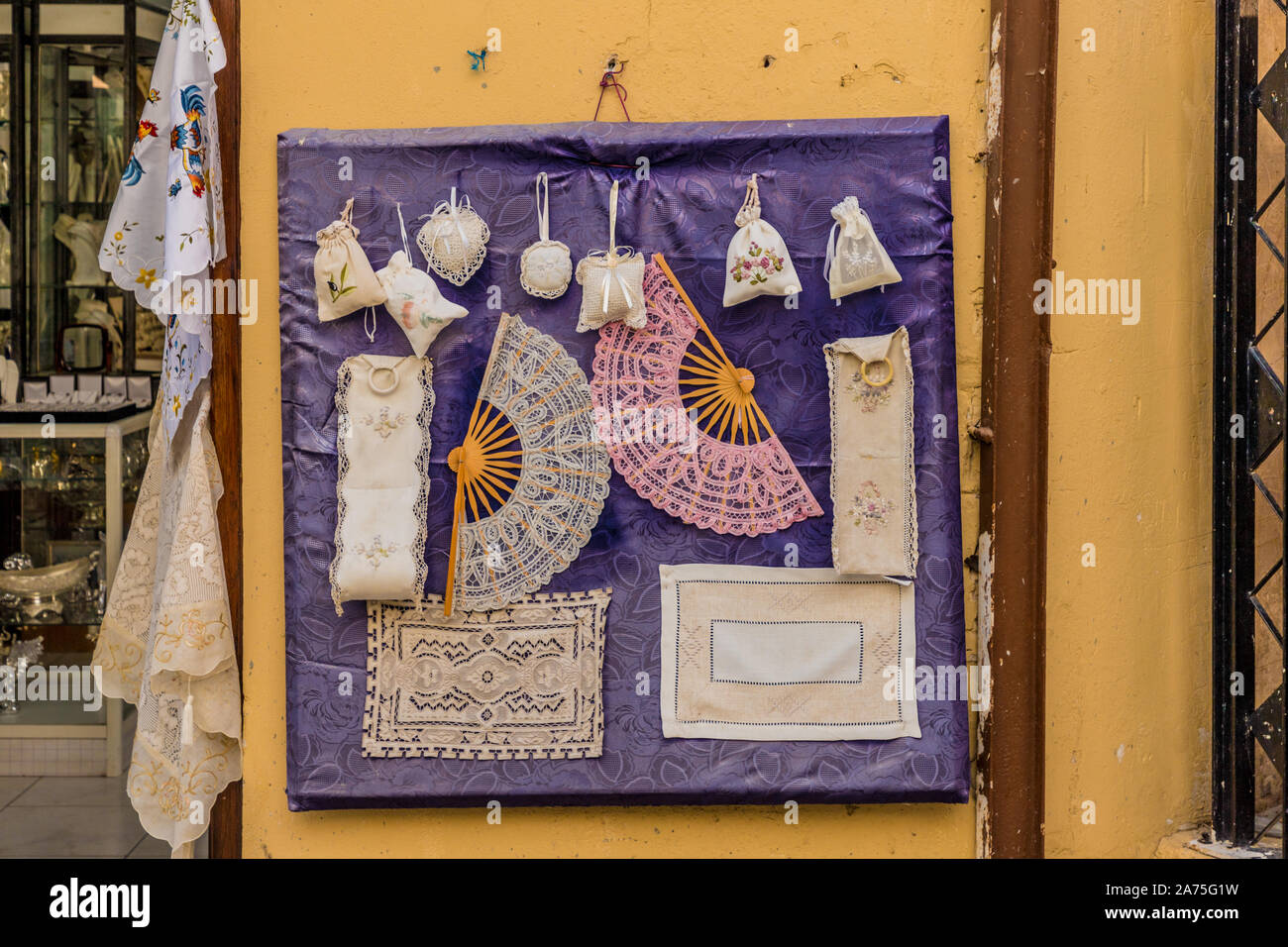 A typical view in Lefkara Village cyprus Stock Photo - Alamy