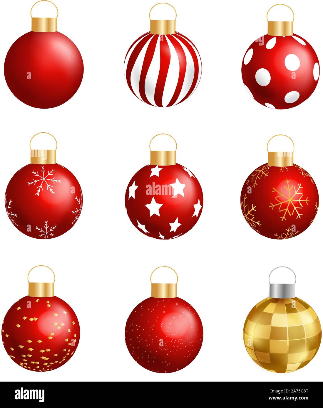 Red Christmas Ball Ornament Clipart
