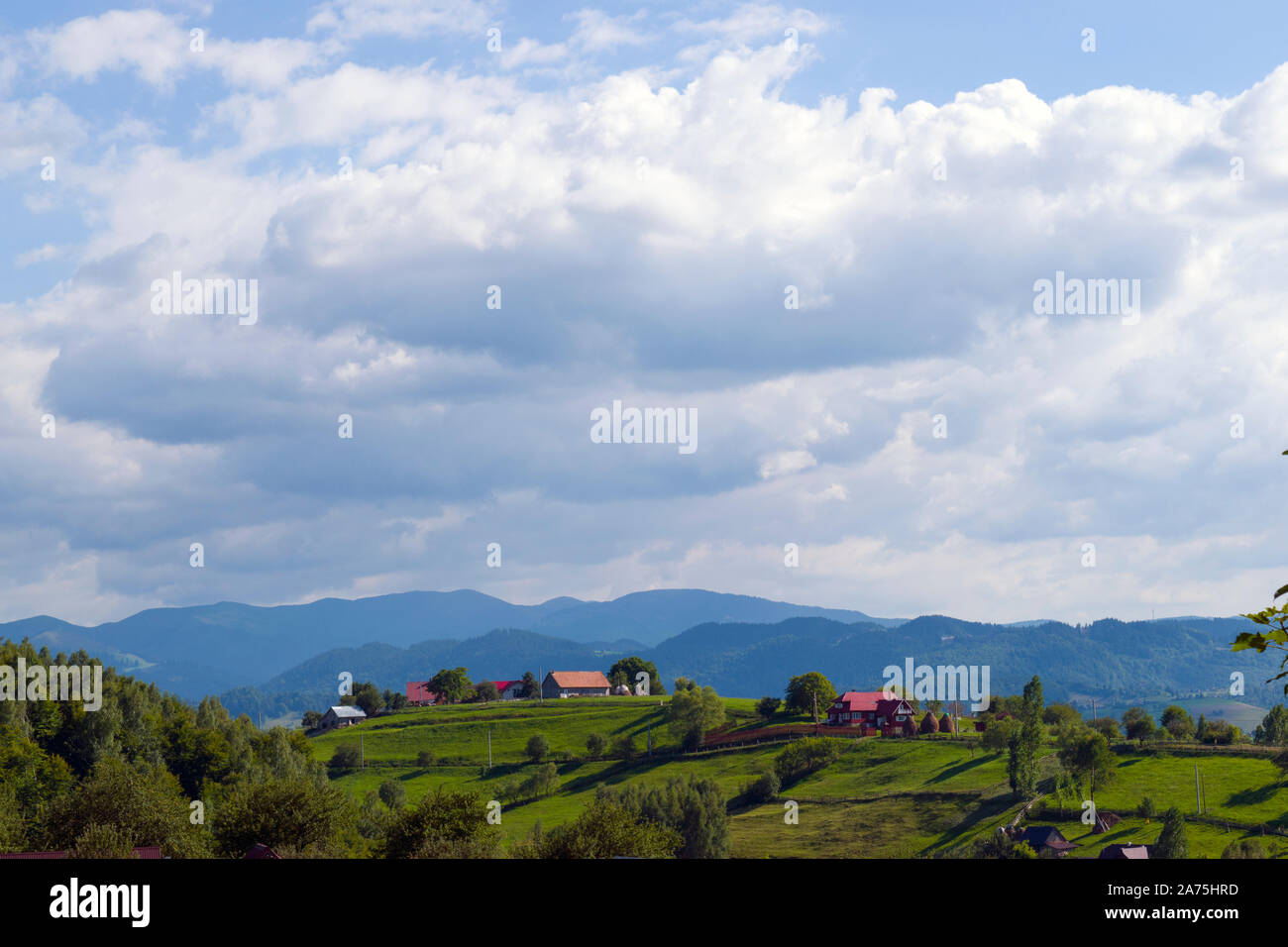 A beautiful mountain landscape during summer time. One of the country's ...