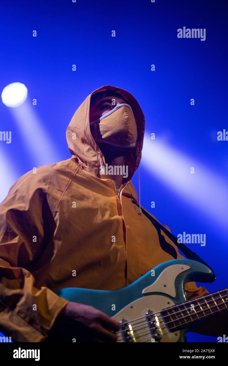 Copenhagen, Denmark. 29th Oct, 2019. The English band WOOZE performs a ...