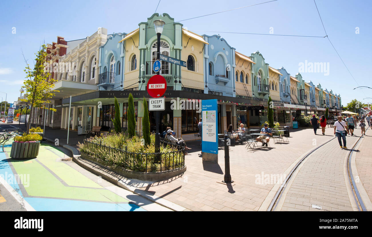 New regent street new zealand hi-res stock photography and images - Alamy