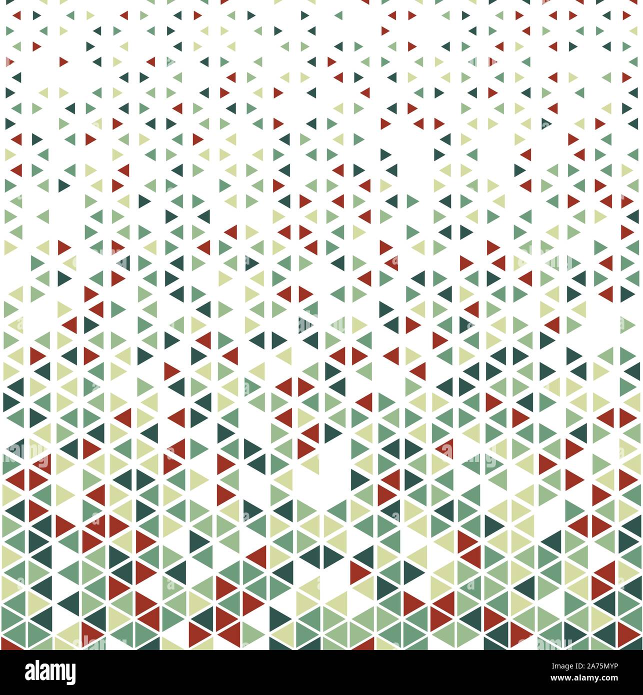 Hexagonal Halftone Pattern. Abstract vector background with triangles ...
