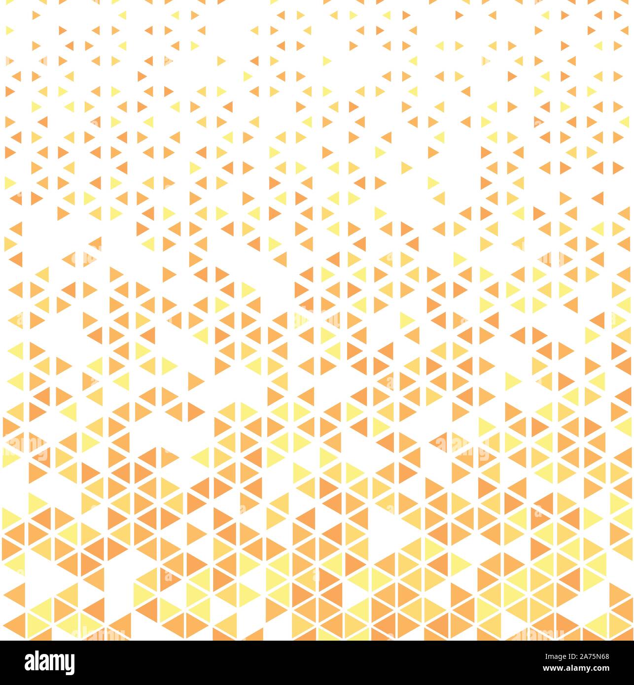 Hexagonal Halftone Pattern. Abstract vector background with triangles ...