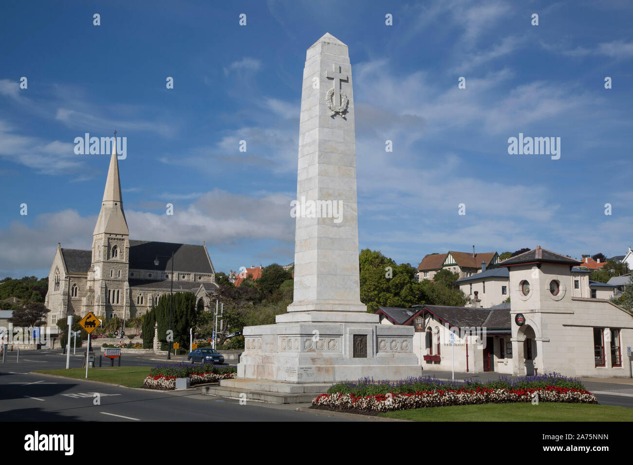 Obelisk new zealand memorial hi-res stock photography and images - Alamy