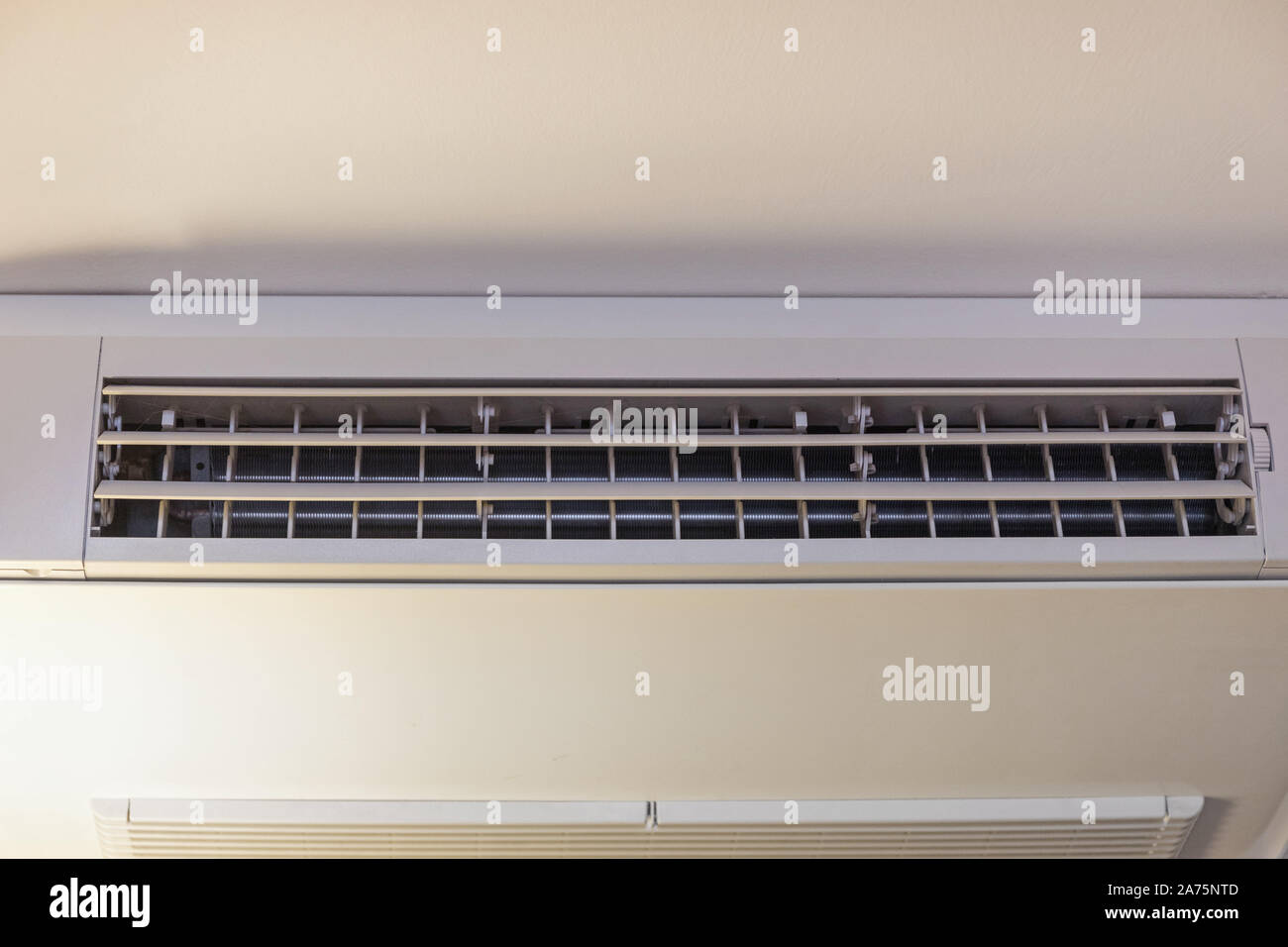Ceiling Air Conditioner Indoor Hvac Unit Stock Photo - Alamy