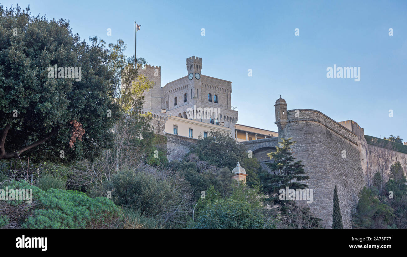 Monaco castle hi-res stock photography and images - Alamy