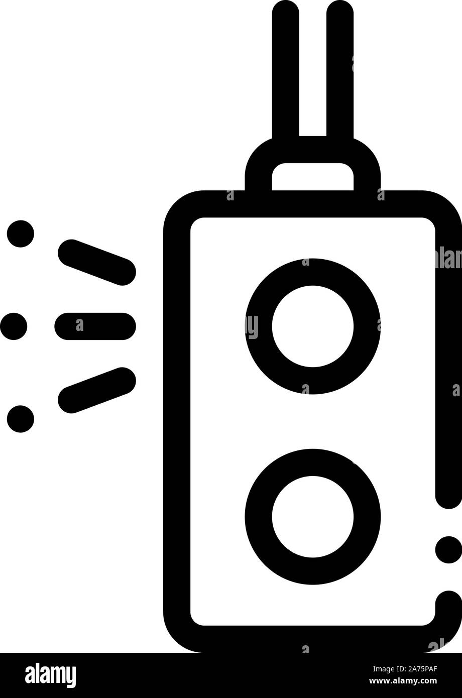 Colour Light Signal Metallurgical Icon Vector Illustration Stock Vector ...