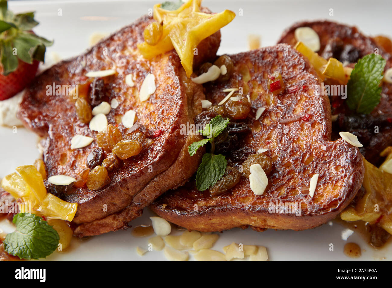 Fancy toast hi-res stock photography and images - Alamy