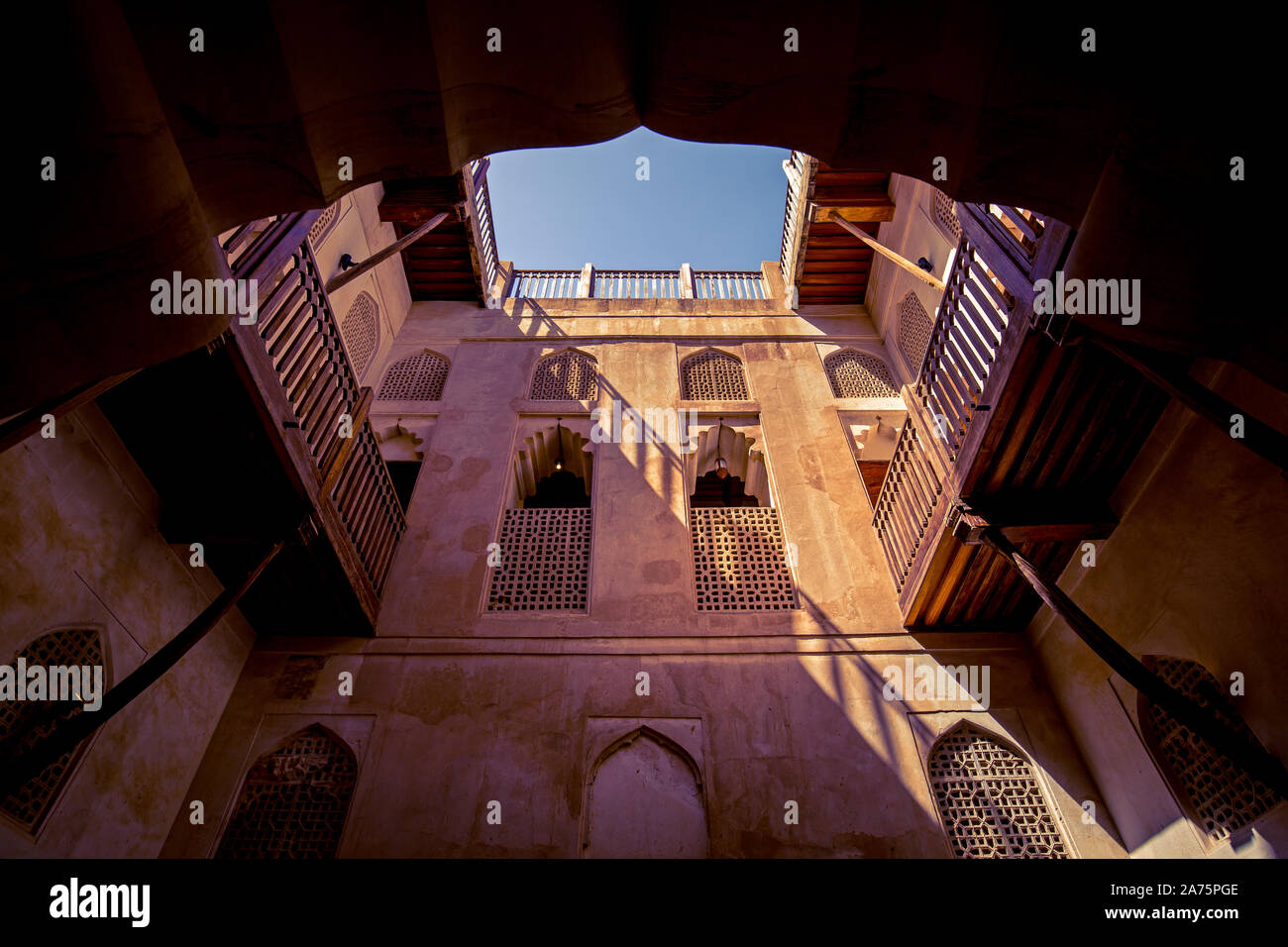 1600s Jabreen Fort in Oman, now a museum Stock Photo - Alamy