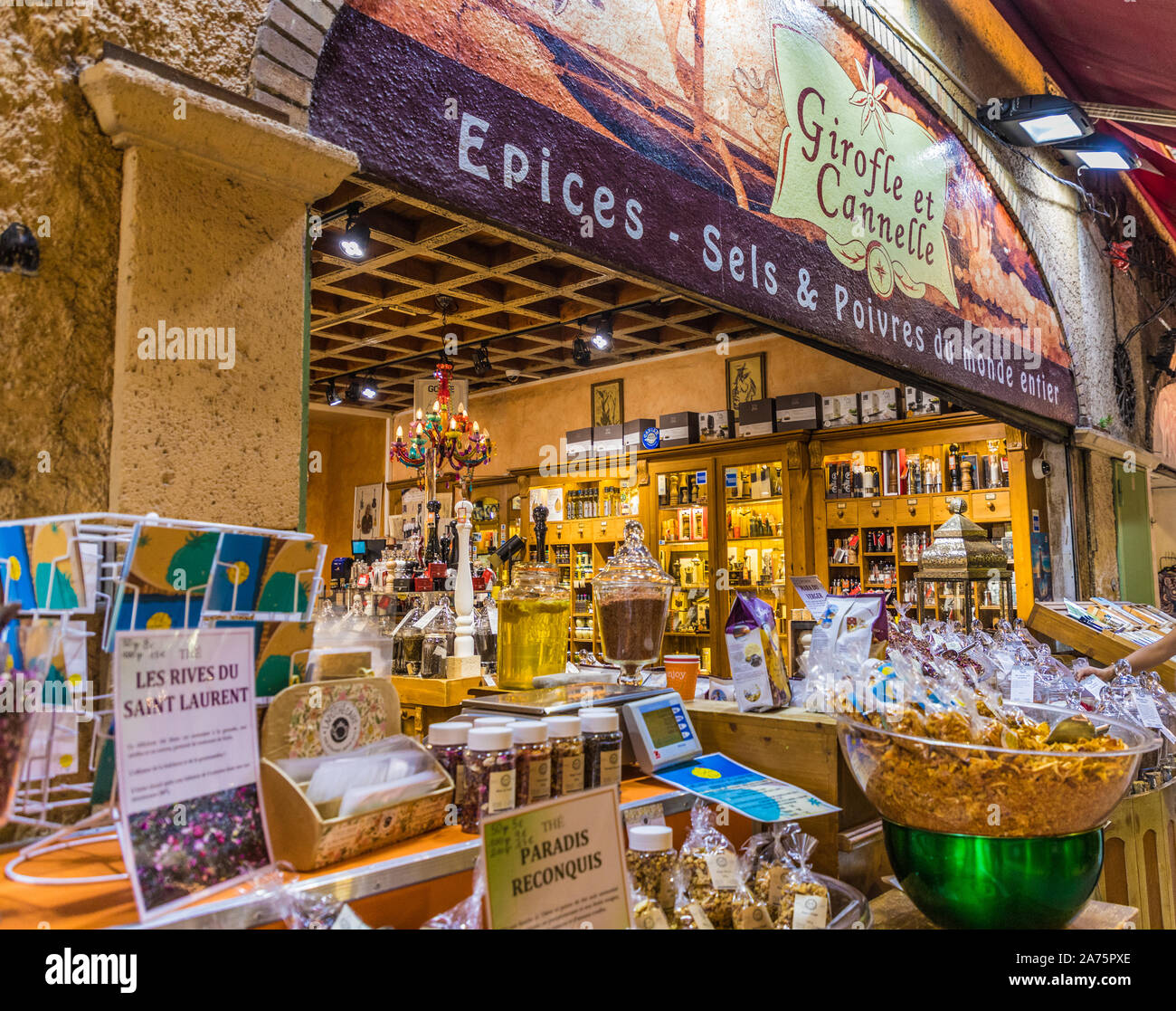 A typical view in Nice France Stock Photo - Alamy