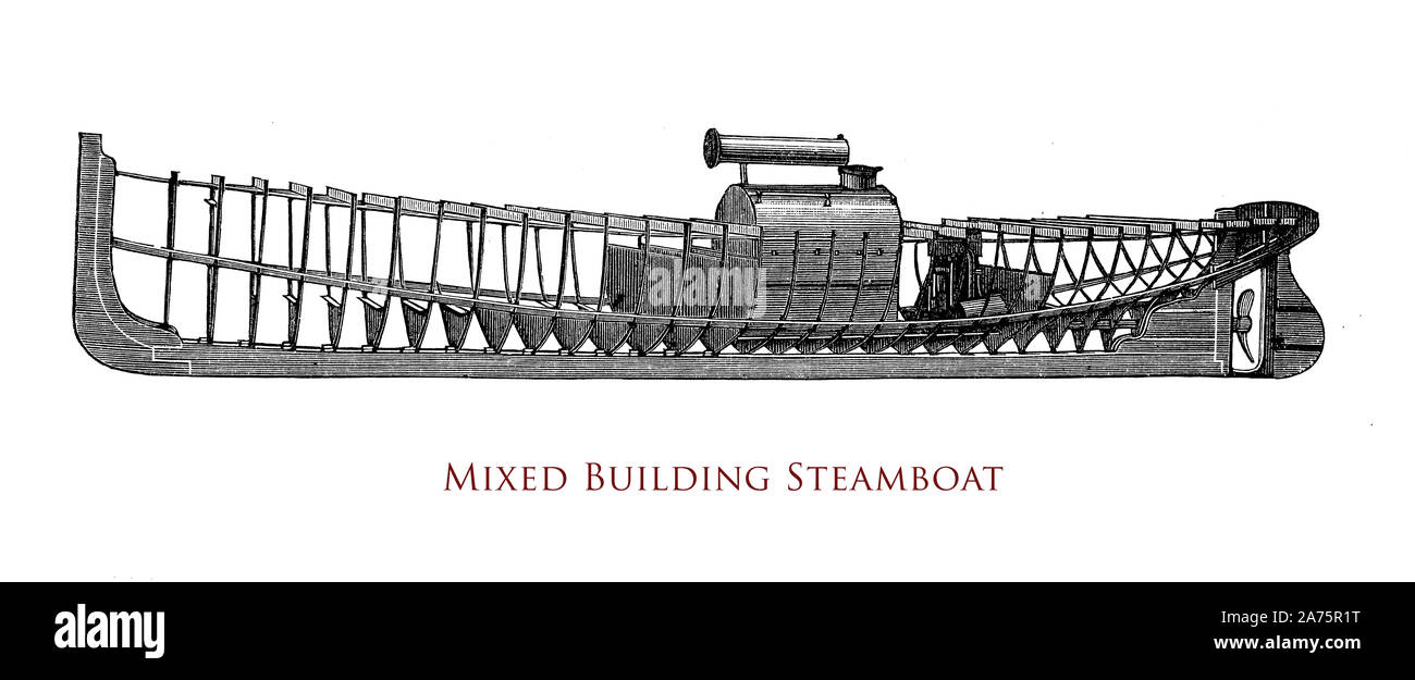 Steamboat Plans Drawings