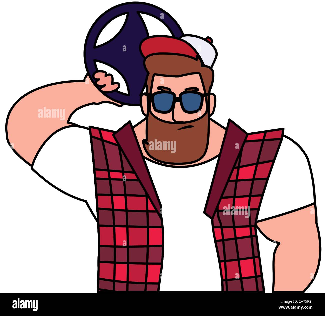 bus driver person design, Worker professional working occupation job ...