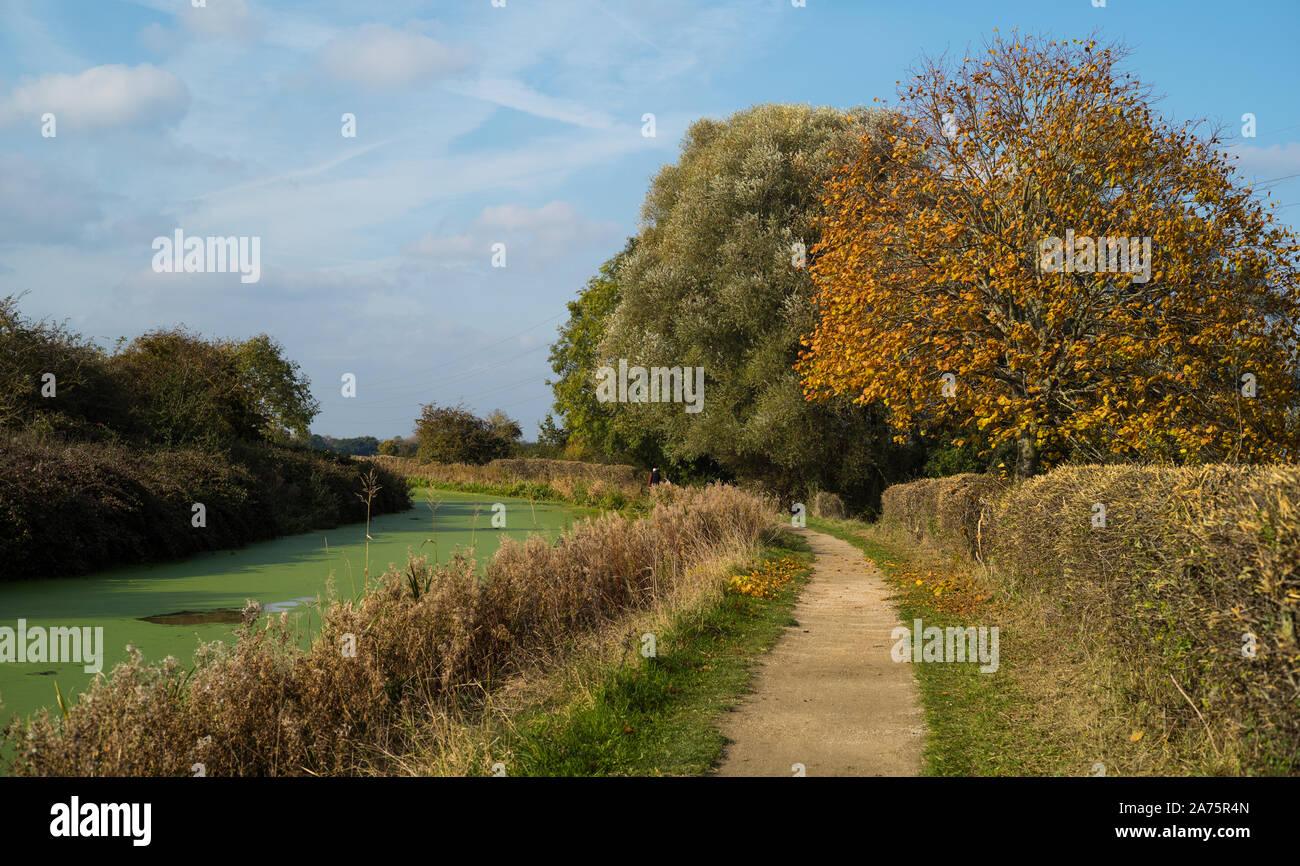Grantham canal towpath hi-res stock photography and images - Alamy