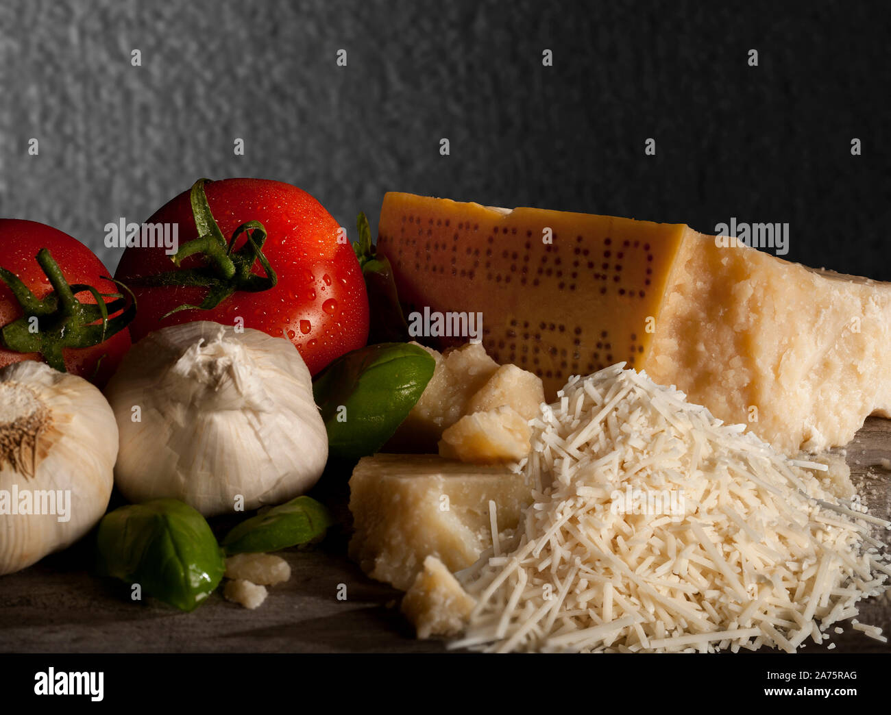 Block of parmesan cheese hi-res stock photography and images - Alamy