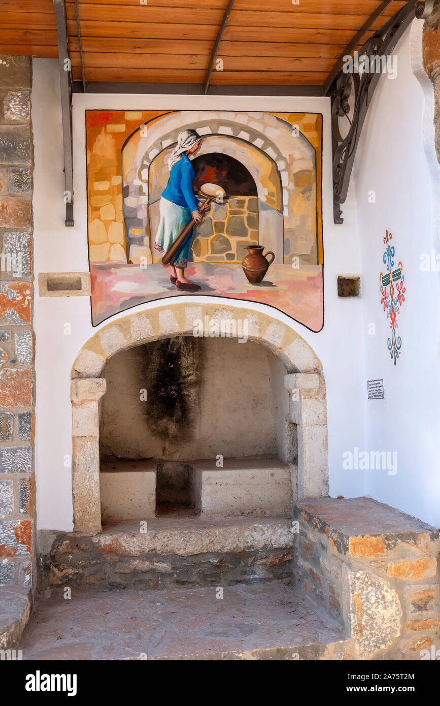 Greece crete bakery bread hi-res stock photography and images - Alamy