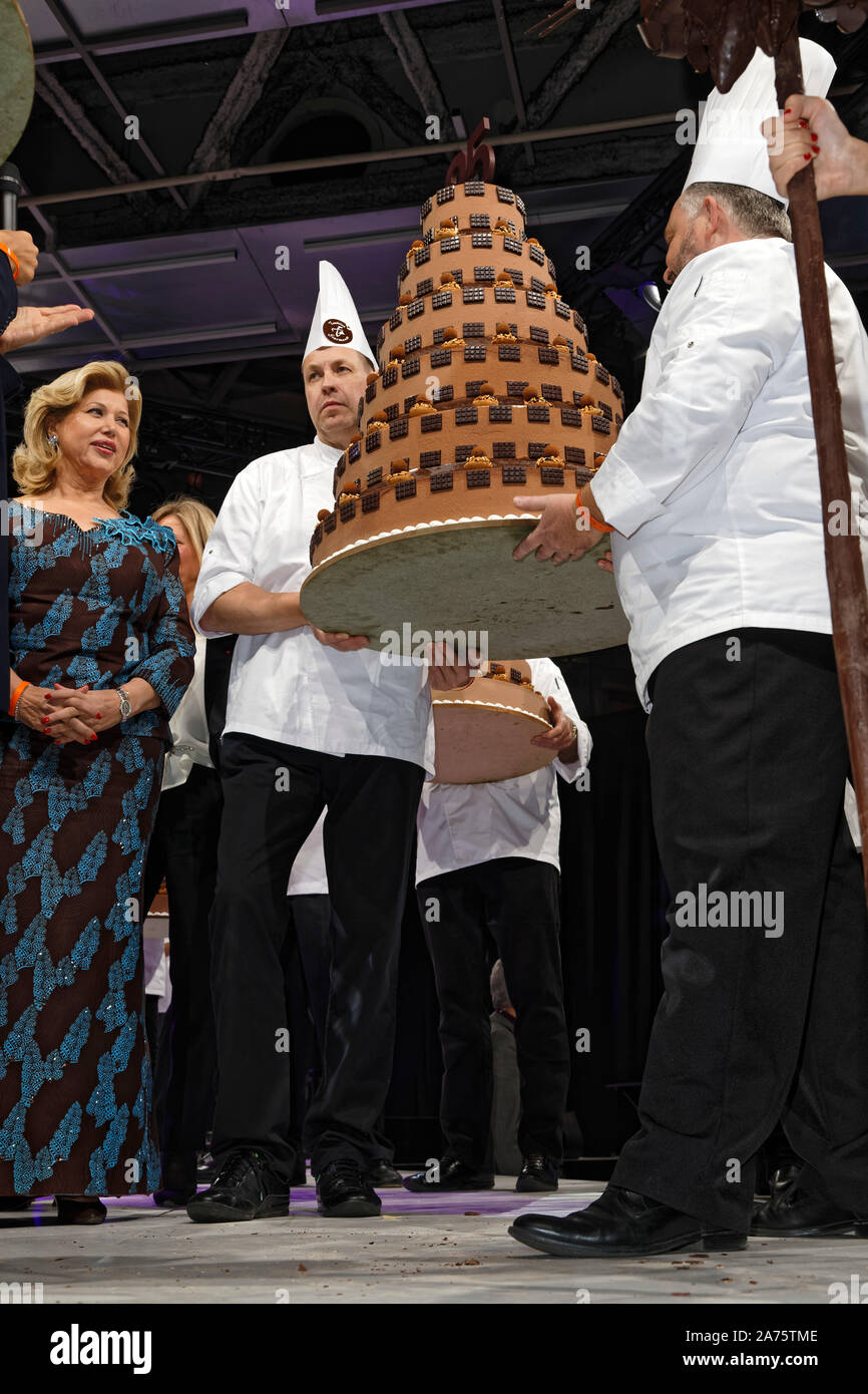 Paris, France. 29th Oct, 2019. Dominique Ouattara, First Lady of Ivory ...