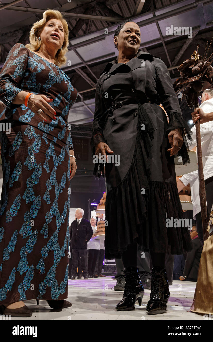Paris, France. 29th Oct, 2019. Dominique Ouattara, First Lady of Ivory ...