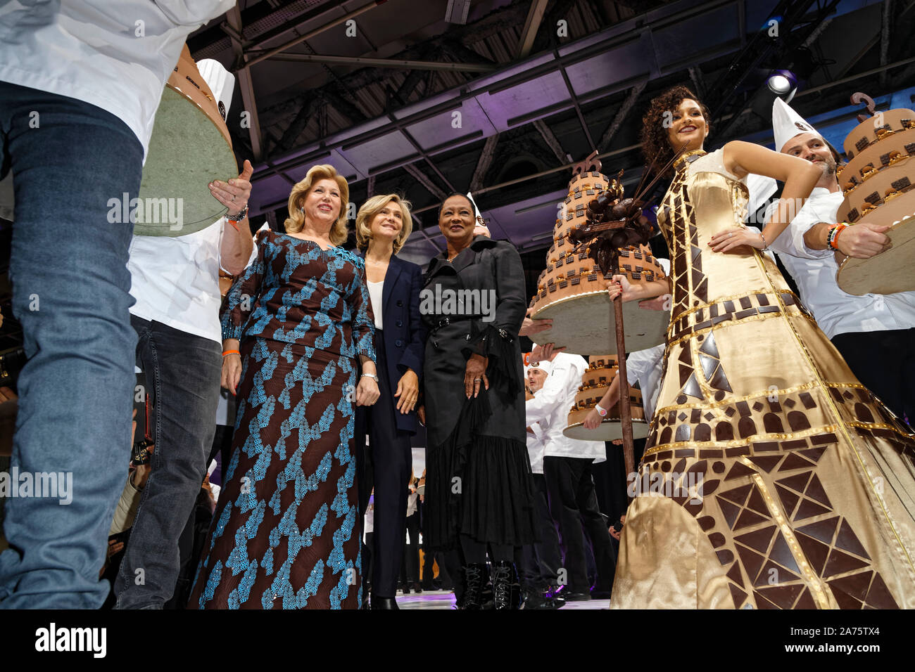 Paris, France. 29th Oct, 2019. Dominique Ouattara, First Lady of Ivory ...