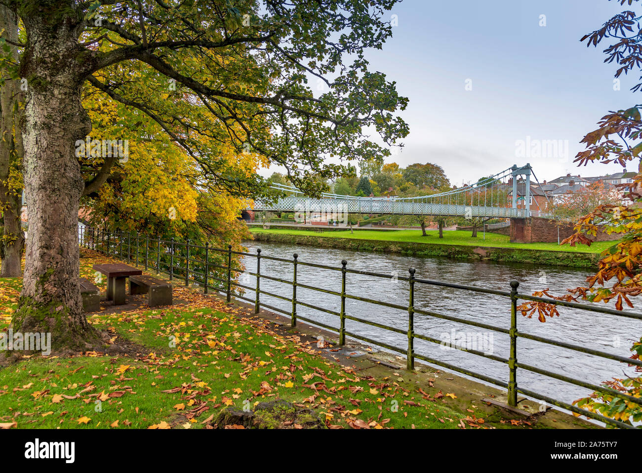 The river Nith at Dumfries, Scotland Stock Photo - Alamy