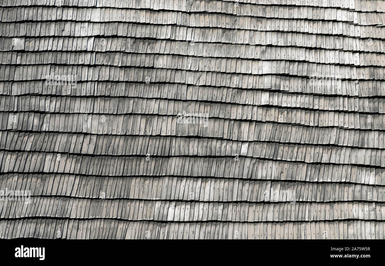 wooden church roof wood tiles texture pattern background Stock Photo ...