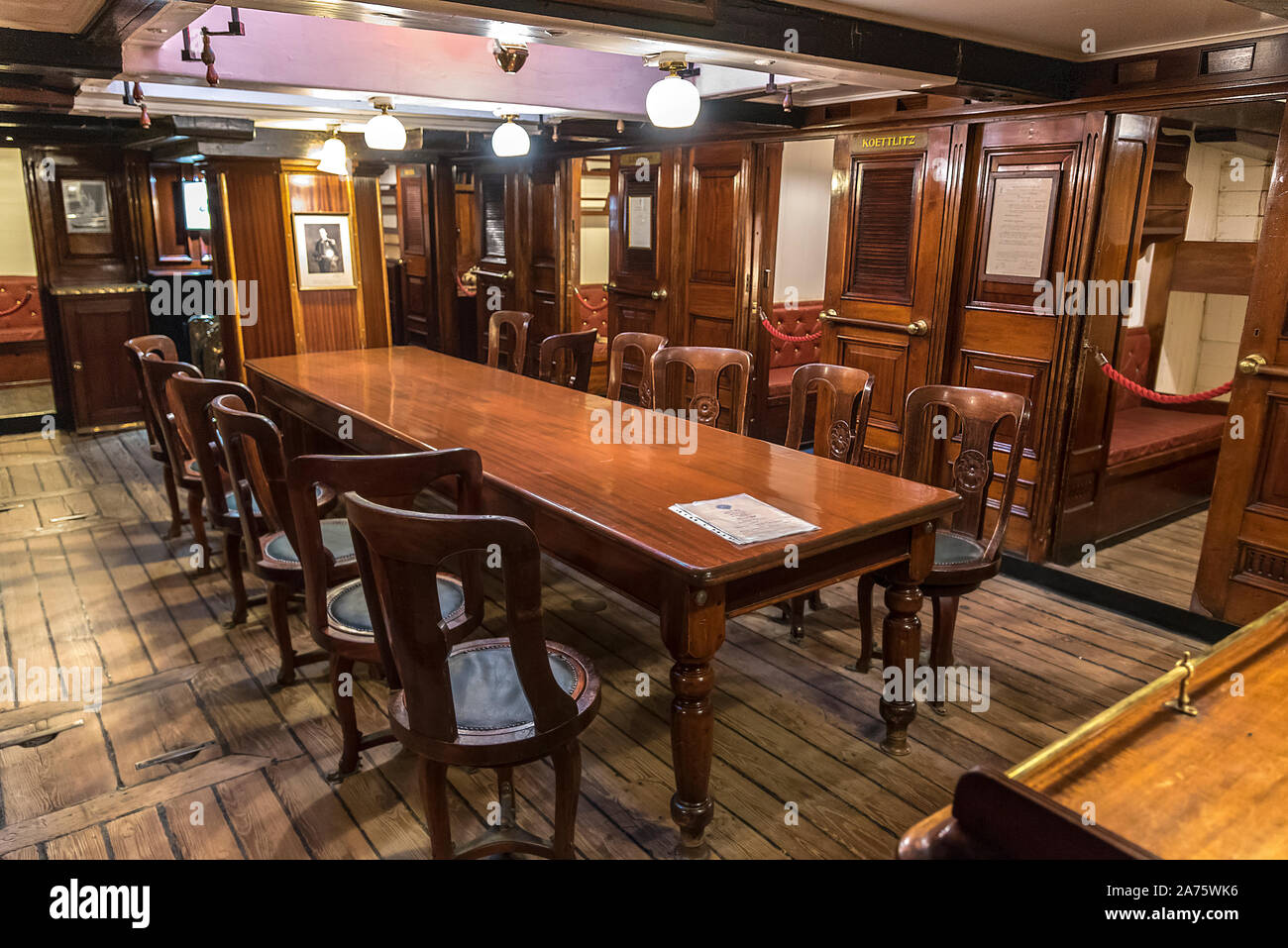 Wardroom hi-res stock photography and images - Alamy