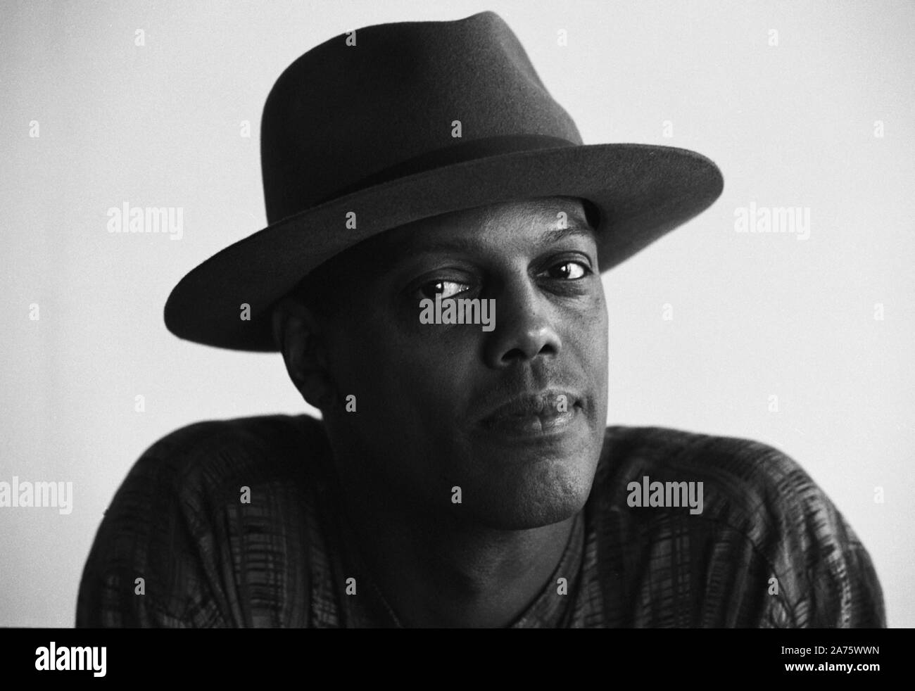 Eric Bibb folk blues performer at culture house in Stockholm/ photo:Bo ...