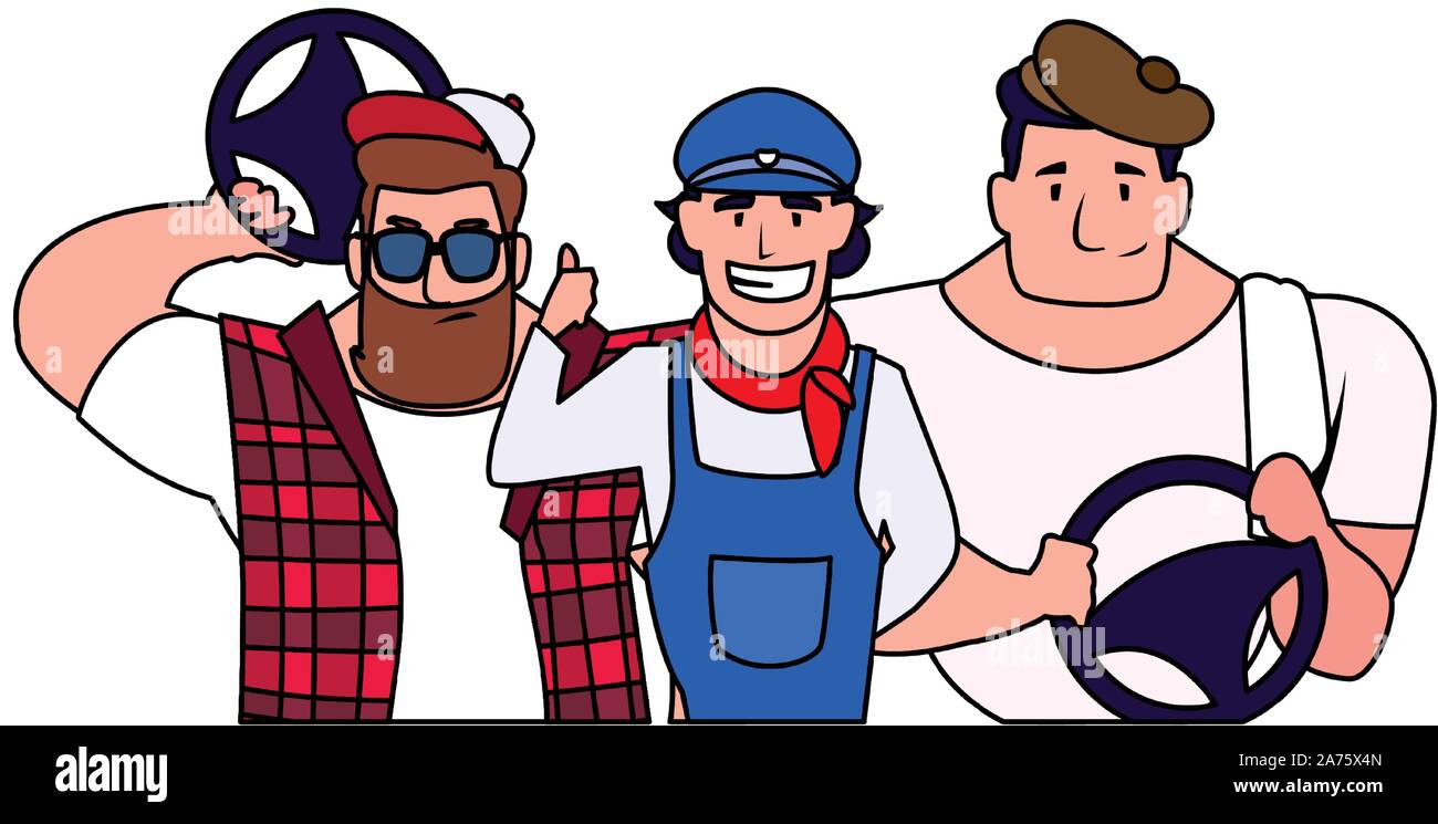 drivers persons design, Worker professional working occupation job ...