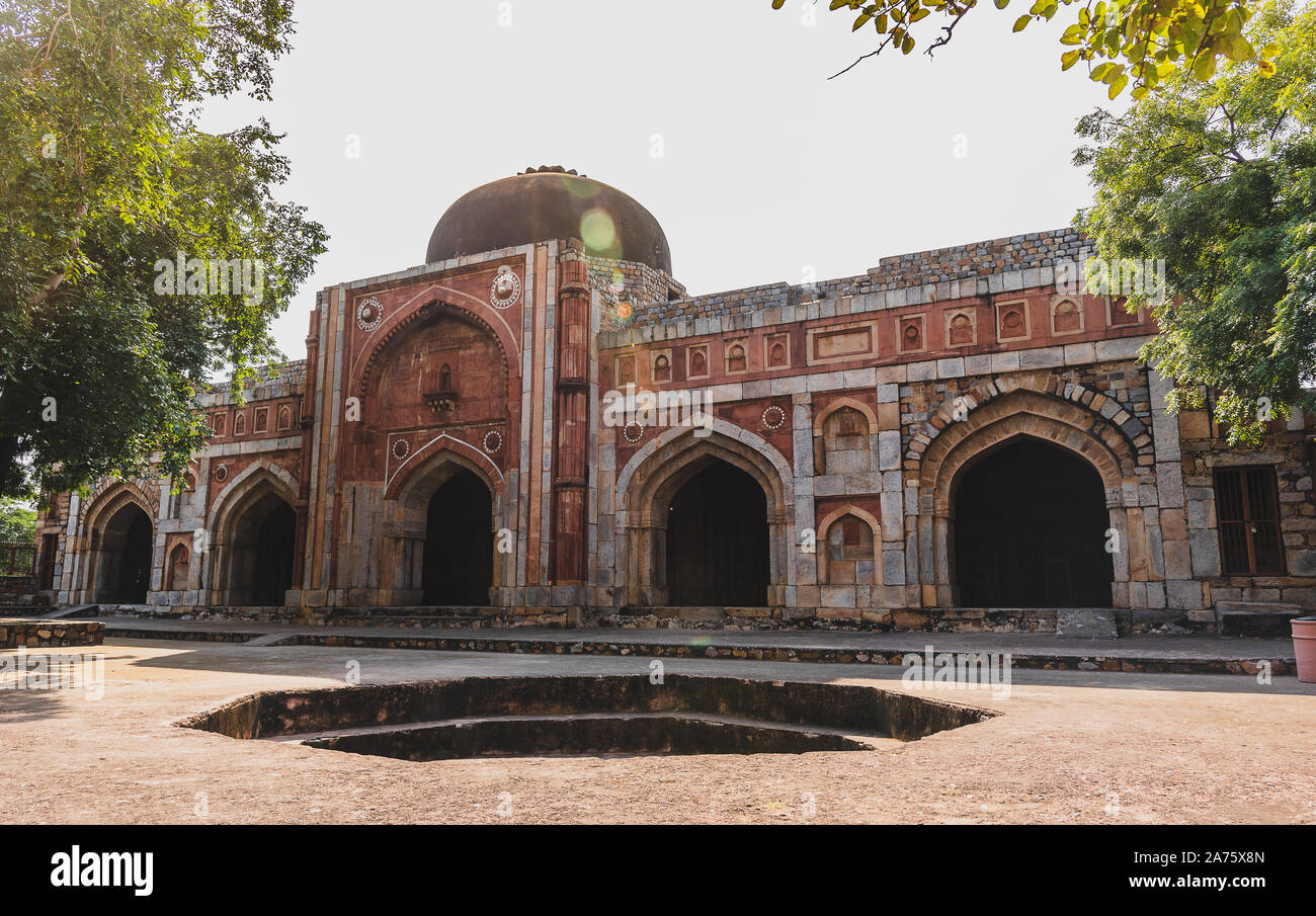 Jamali Kamali Mosque and Tomb, located in the Archaeological Village ...
